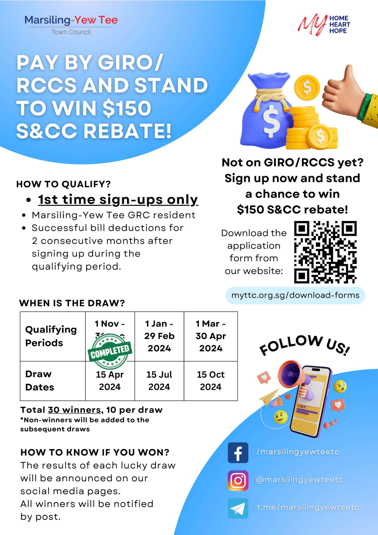 Our Services – S & CC - Marsiling Yew Tee Town Council